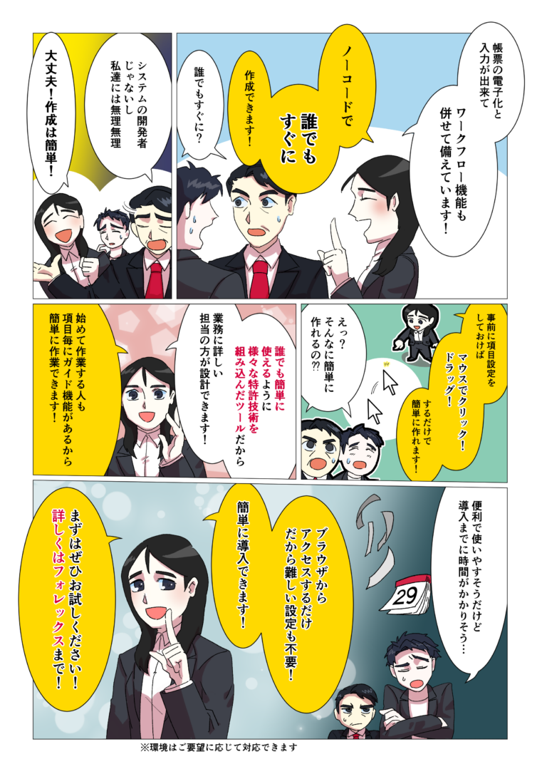 ワクワクワークフロー - フォレックス株式会社